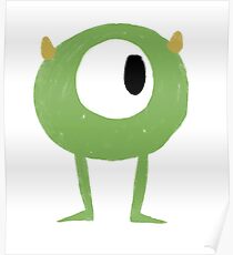 Mike Wazowski Posters | Redbubble