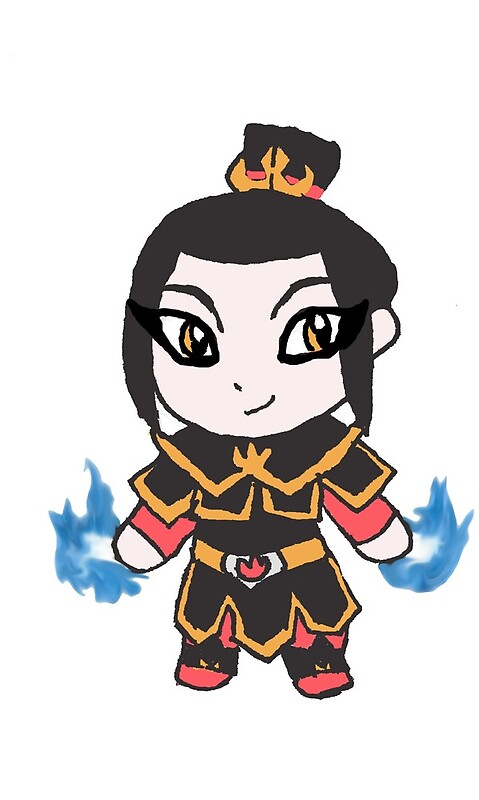 "Azula Chibi (Transparent)" by JulFrostDesigns | Redbubble