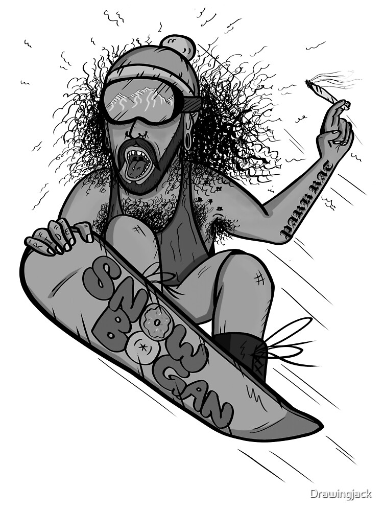 "Snow Bogan" by Drawingjack | Redbubble