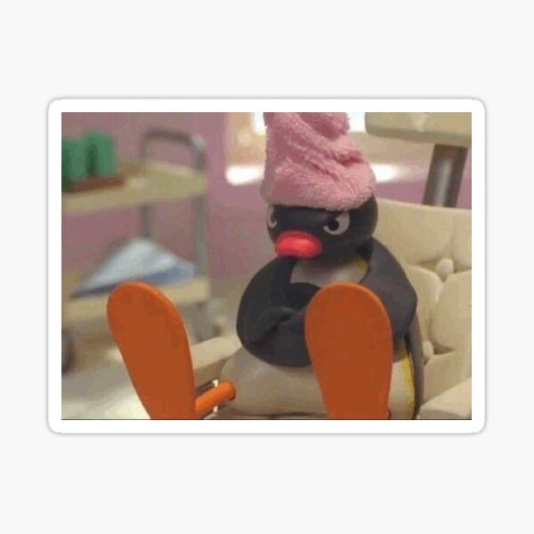 Pingu Stickers | Redbubble