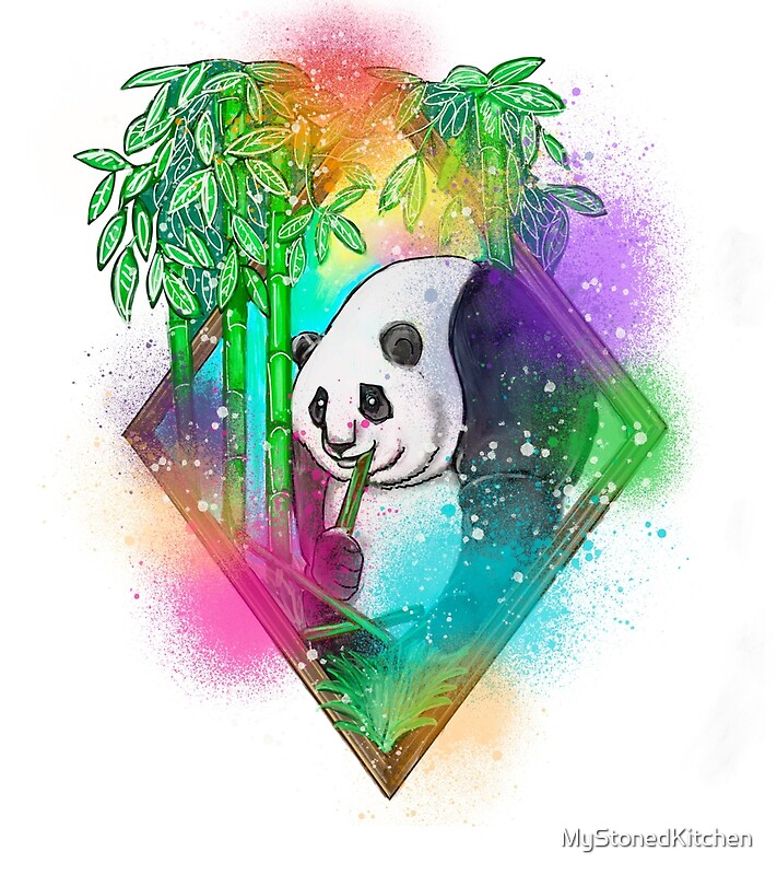 "Magic Panda" by MyStonedKitchen | Redbubble