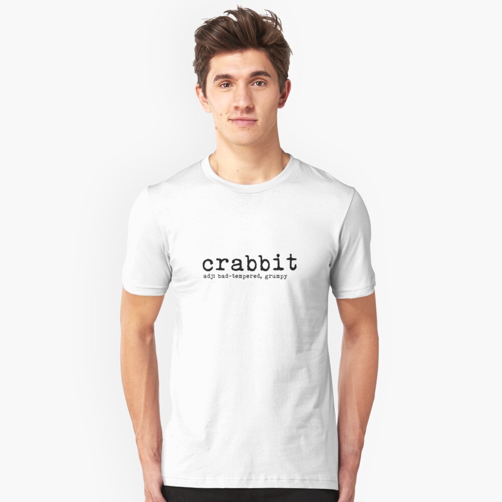 "Crabbit" T-shirt by boxoflyrics | Redbubble