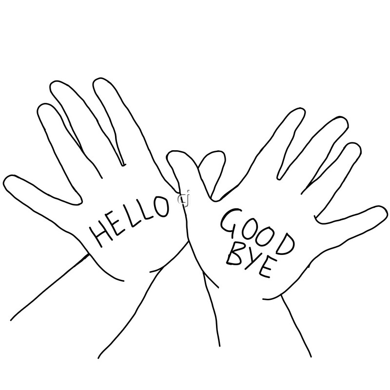 "Klaus Hargreeves The Umbrella Academy Hello Goodbye Hands" by cj ☹︎ ...