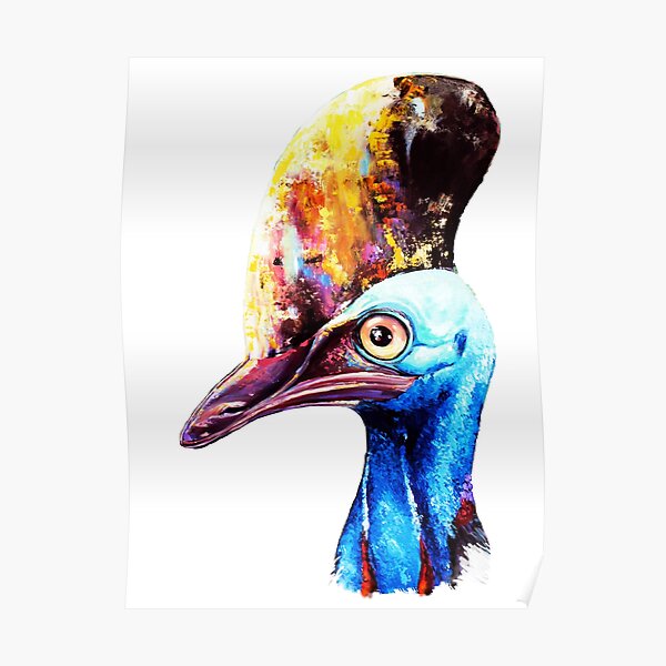 Cassowary Posters | Redbubble