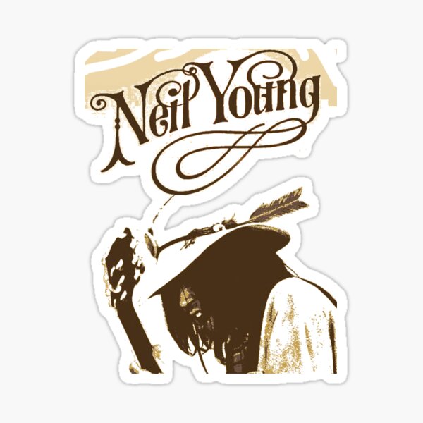 Young Neil Stickers | Redbubble