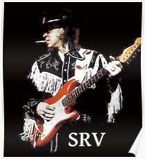 Stevie Ray Vaughan Posters | Redbubble