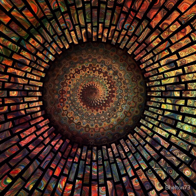 "Fibonacci Sacred Mandala" by Bhelton73 | Redbubble