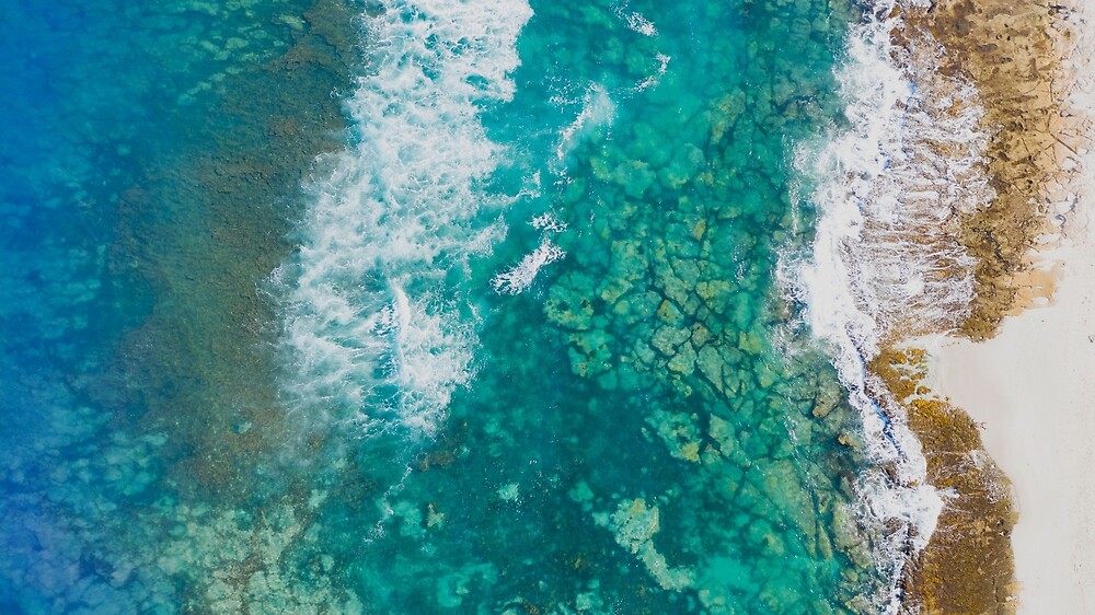 "Blue holes, Kalbarri, Western Australia" by Marc Russo | Redbubble