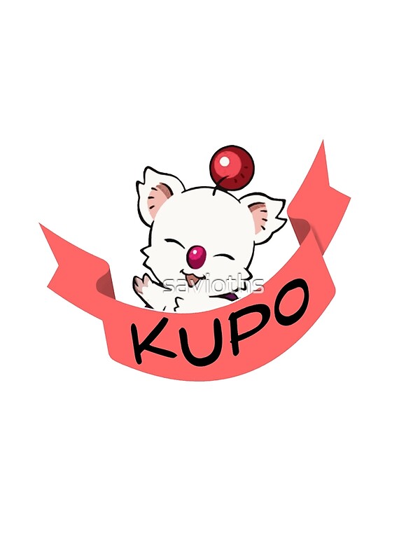 "Moogle Final Fantasy" by savioths | Redbubble