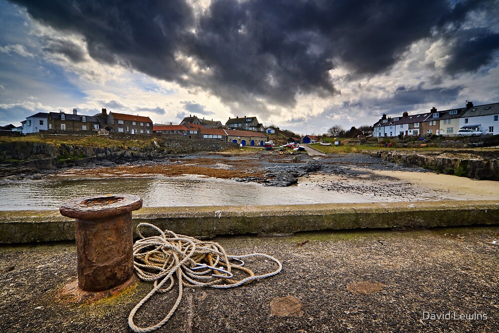 "Craster Harbour - Northumberland Coast" by David Lewins | Redbubble