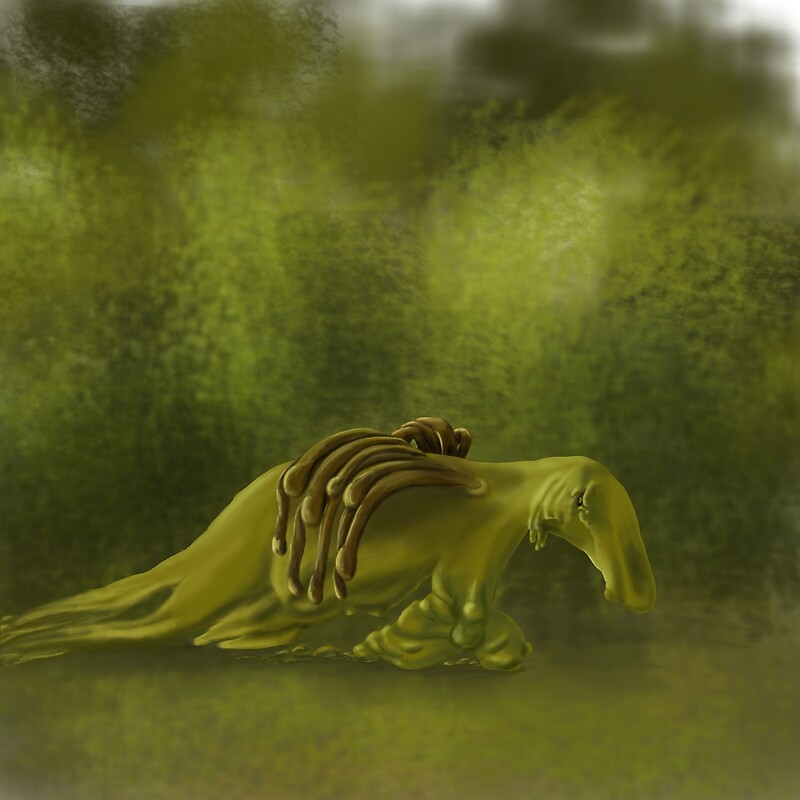"Wyrms of the World: Swamp" by Nancy Zack | Redbubble