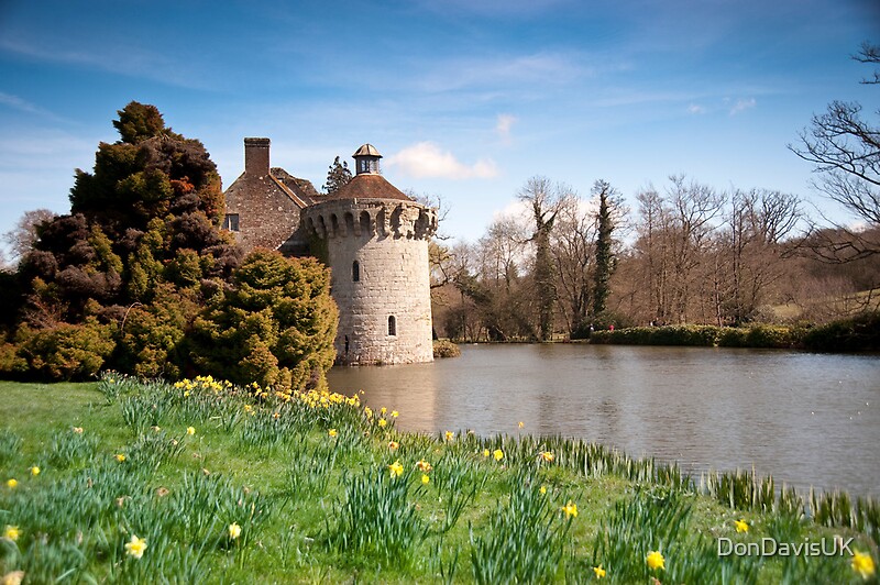 "Springtime at Scotney Castle: Kent" by DonDavisUK | Redbubble