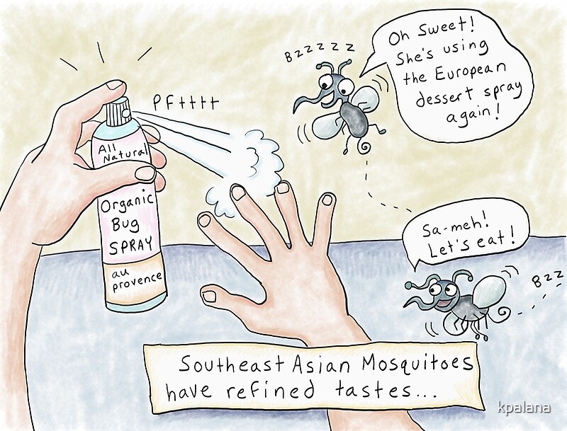 "Organic Bug Spray vs. Southeast Asian Mosquitoes (Myanmar)" by kpalana ...