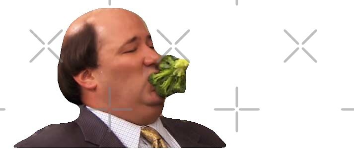 "Broccoli Kevin The Office" by leilatl | Redbubble