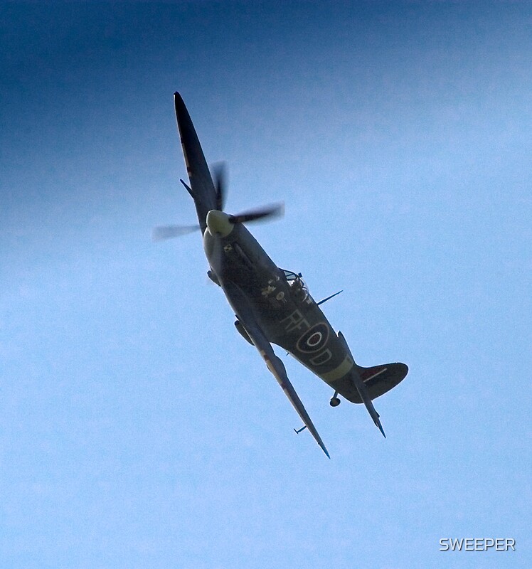 "Spitfire banking" by SWEEPER | Redbubble