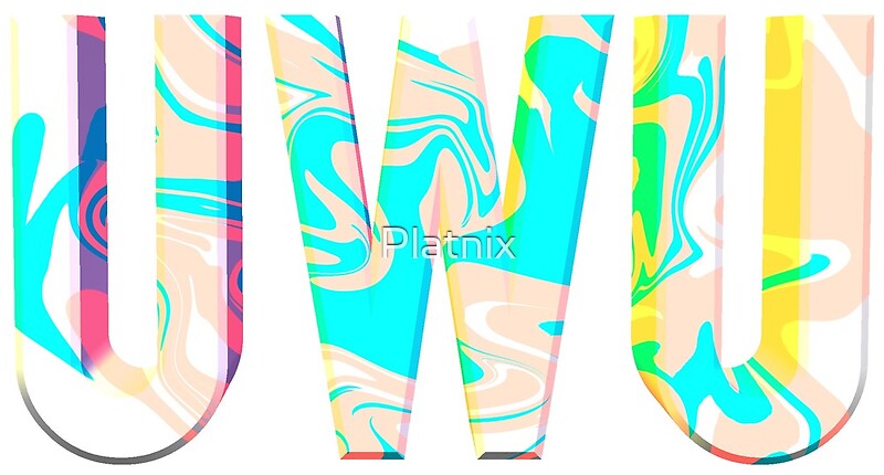 "Trans UWU 2 " by Platnix | Redbubble