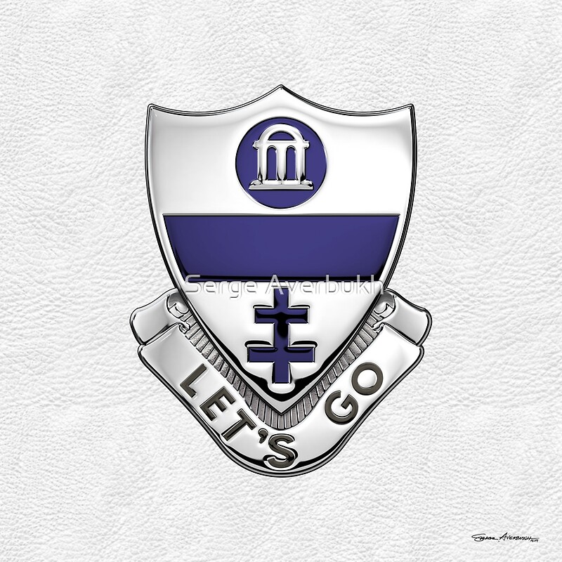 "325th Airborne Infantry Regiment - 325th AIR Unit Insignia over White ...