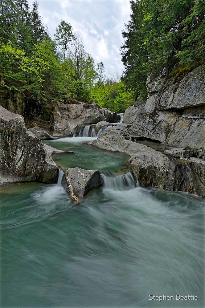 "Warren Falls - Spring" by Stephen Beattie | Redbubble
