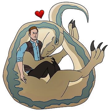 "Jurassic Hug" Sticker for Sale by kaijupunk | Redbubble