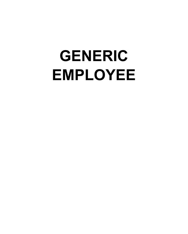 "Generic Employee" by xniinja | Redbubble