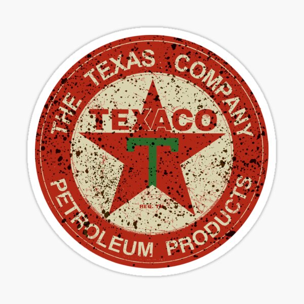 Texaco Stickers | Redbubble