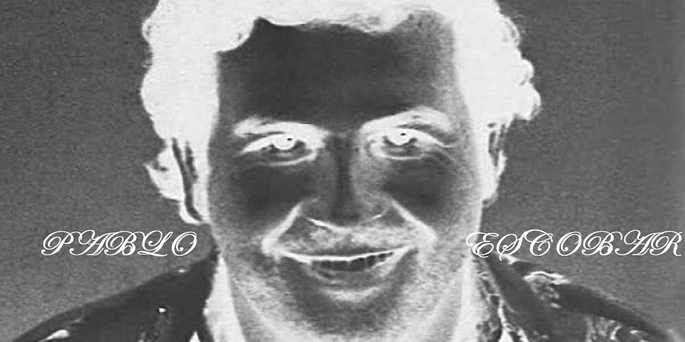 "Pablo Escobar B&W" by FelipeRV | Redbubble