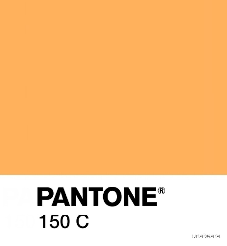 "Pantone 150 C" by unabeara | Redbubble