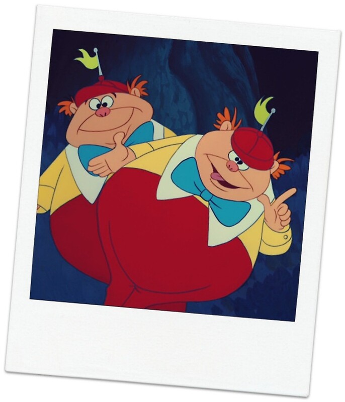 "Tweedle Dee and Tweedle dum " by Micaelabradshaw | Redbubble