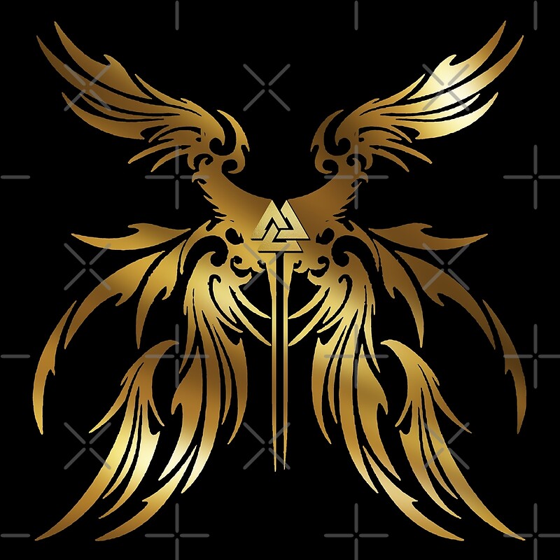 "Valkyrie Gold" by FantasySkyArt | Redbubble