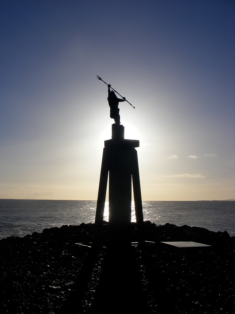 "Spirit of the Sea Statue on sunrise - Devonport" by Cody Williams ...