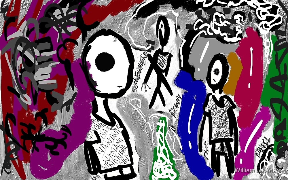 "Somewhere Down the Barrel" by William Southers | Redbubble