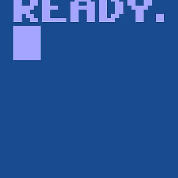 "Commodore C64 Ready" Essential T-Shirt for Sale by McPod | Redbubble