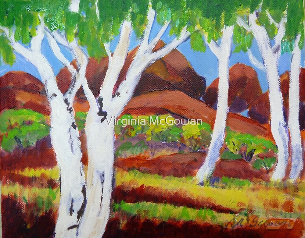 "Devils Marbles " by Virginia McGowan | Redbubble