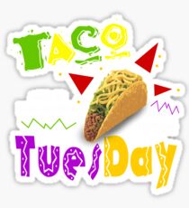 Taco Tuesday: Stickers | Redbubble