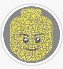 Lego Face Stickers | Redbubble