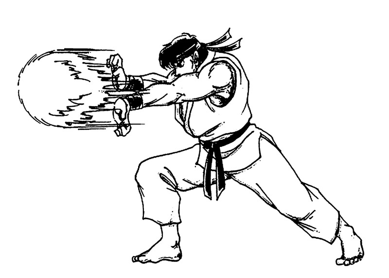 Ryu And Ken Coloring Pages