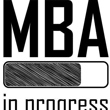 "Student MBA in Progress loading bar" Poster for Sale by Magda Hanak ...