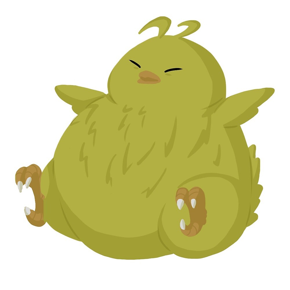 "FFXIV Minion Set - Heavy Hatchling" by Tiffany Squires | Redbubble