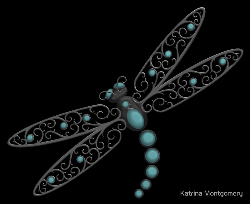 "March's Dragonfly" by Katrina Montgomery | Redbubble