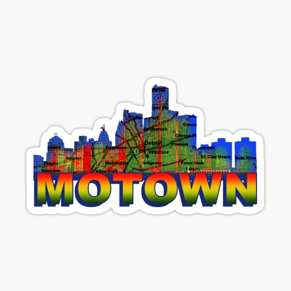 Motown Stickers | Redbubble