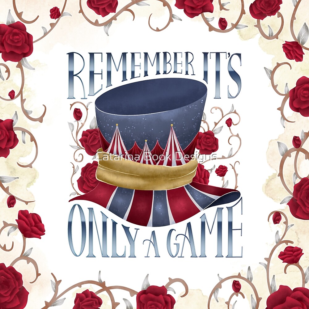 "REMEMBER IT'S ONLY A GAME" by Catarina Book Designs | Redbubble