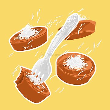 "Kakanin - Kutsinta" Sticker for Sale by beespyjamas | Redbubble