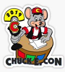 Chuck E Cheese Stickers | Redbubble