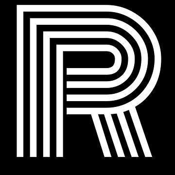 "Alphabet R (Uppercase letter r), Letter R" Art Print for Sale by ...