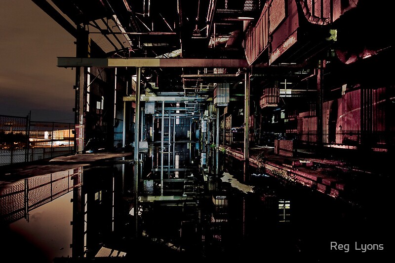 "The Ambiguous Drying Room" by Reg Lyons | Redbubble