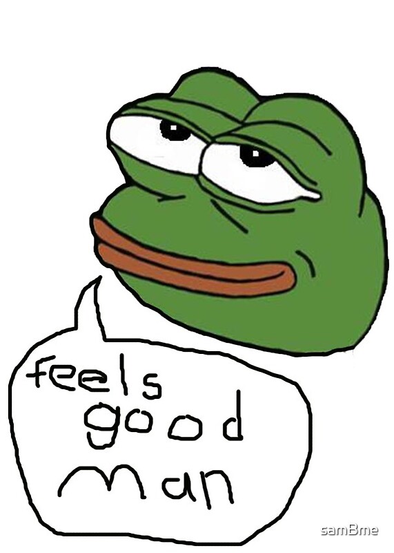 "Rare Happy Pepe" by samBme | Redbubble