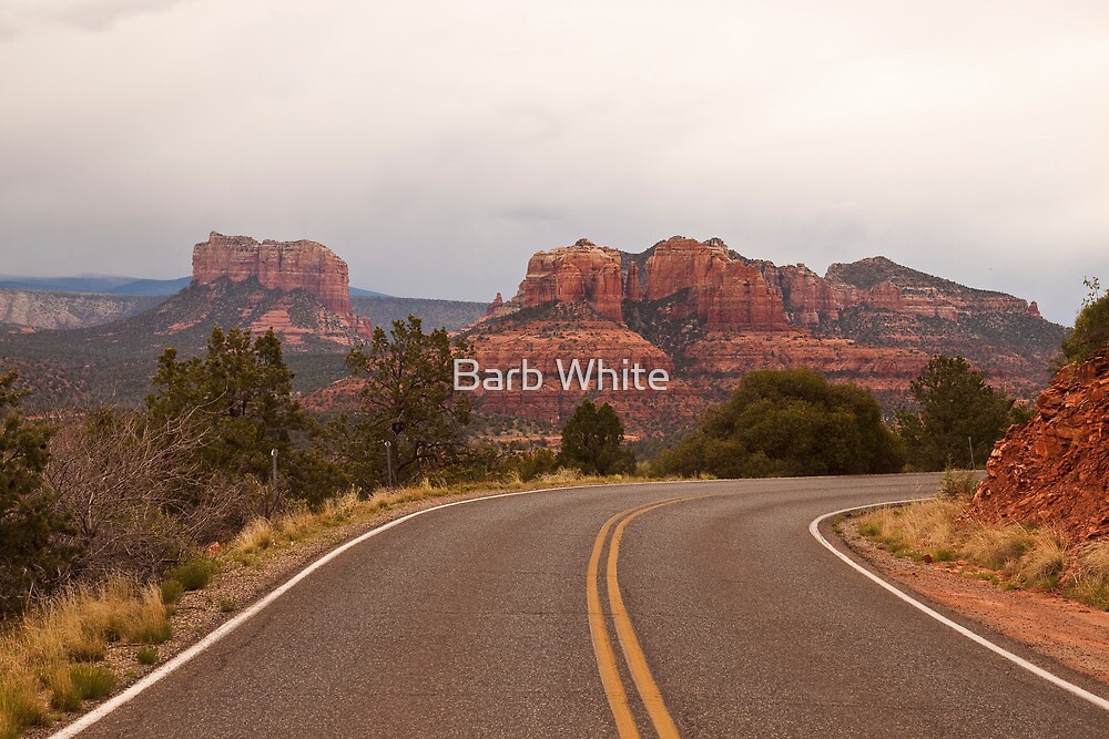 "Upper Red Rock Loop Road, Sedona, AZ" by Barb White | Redbubble