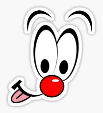 Red Nose Day Stickers | Redbubble