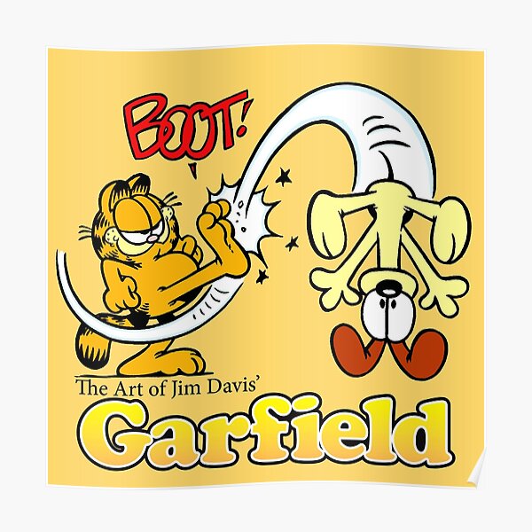Garfield Posters | Redbubble