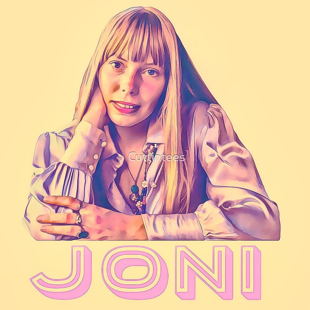 "Joan Joni Anderson Pink Lettering" by Cuttintees | Redbubble